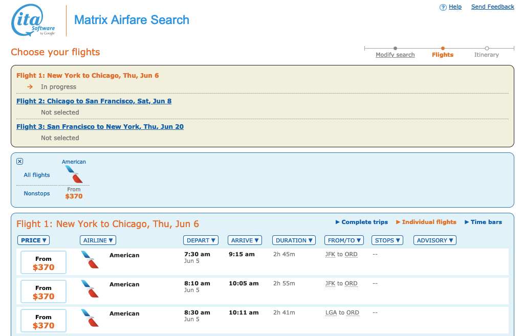 How to Use the ITA Matrix to Find Cheap Flights